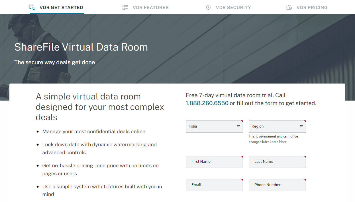 Sharefile Virtual Data Room - DocullyVDR